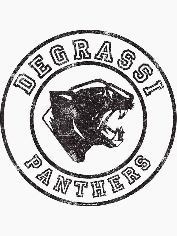 "Degrassi Adult - Panthers" Sticker for Sale by LundyParise3 | Redbubble