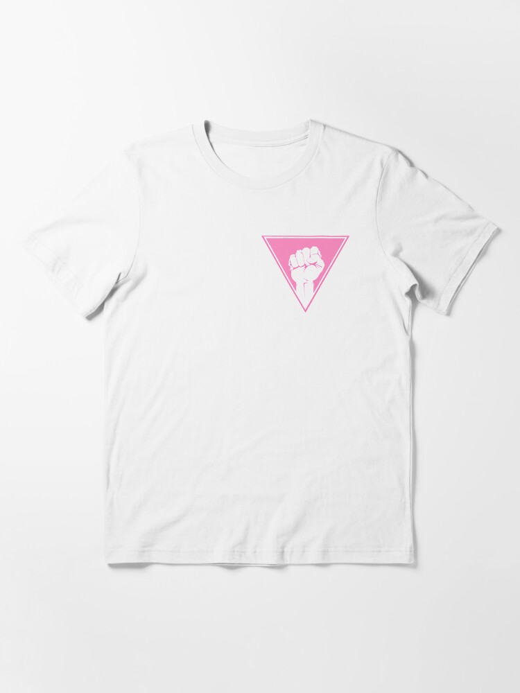 "Pink Triangle - Keep on fighting" T-shirt for Sale by HansDampf ...