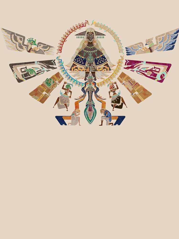 "The First king of Hyrule T-shirt design" Classic T-Shirt by Alcoz ...