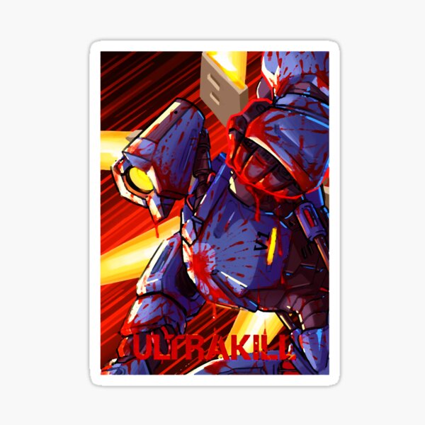 "ultra kill" Sticker for Sale by Tremblayz | Redbubble