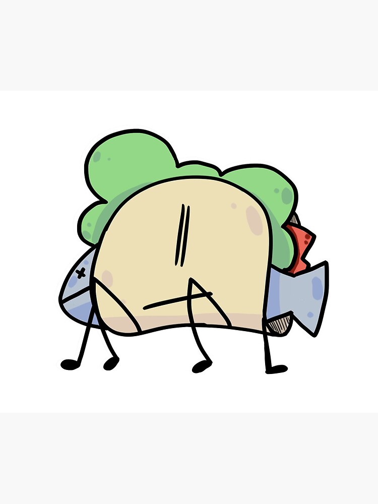 "Taco (BFB)" Travel Coffee Mug for Sale by LapissLazulii | Redbubble