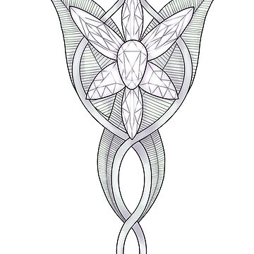 "Evenstar" Sticker for Sale by Culture-Popped | Redbubble