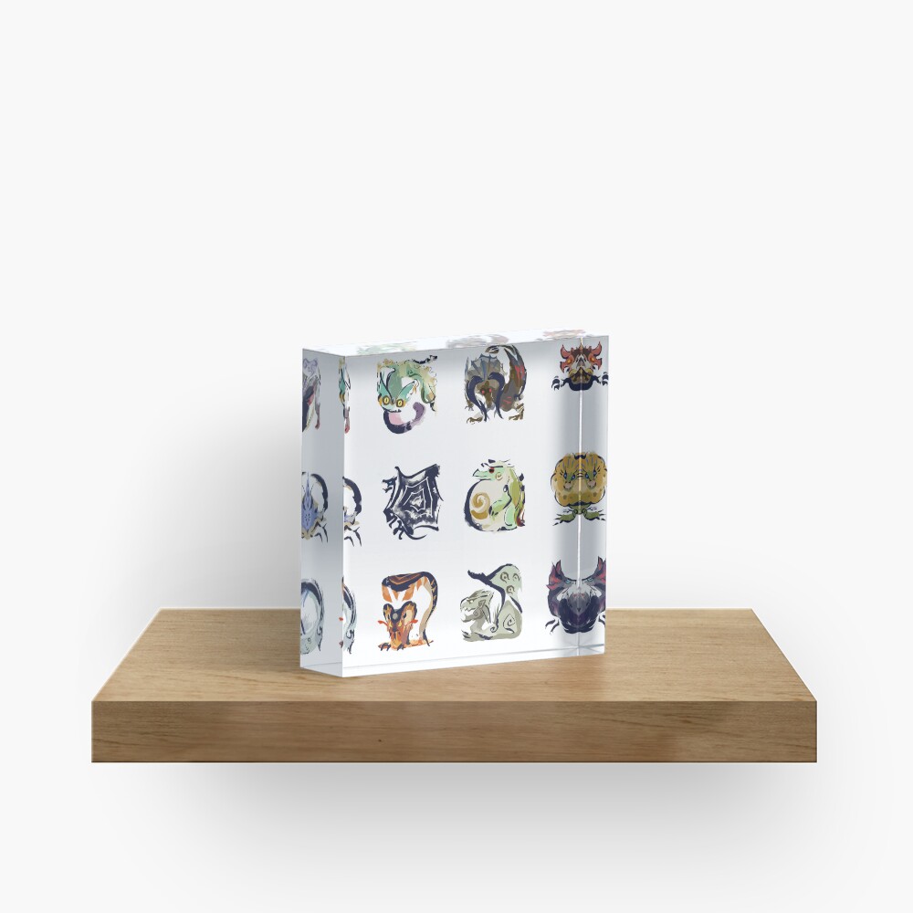 "Monster Hunter icons: monster hunter rise pack #3" Sticker for Sale by ...