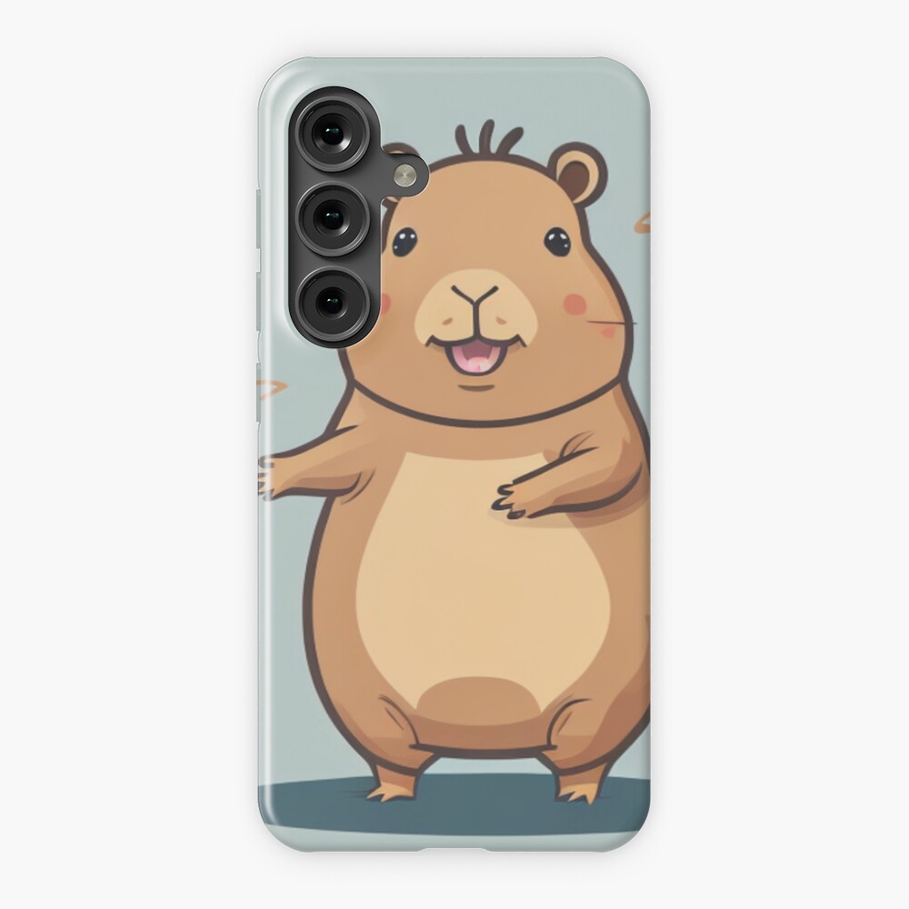 "Cute capybara dancing cartoon generative ai" Sticker for Sale by ...