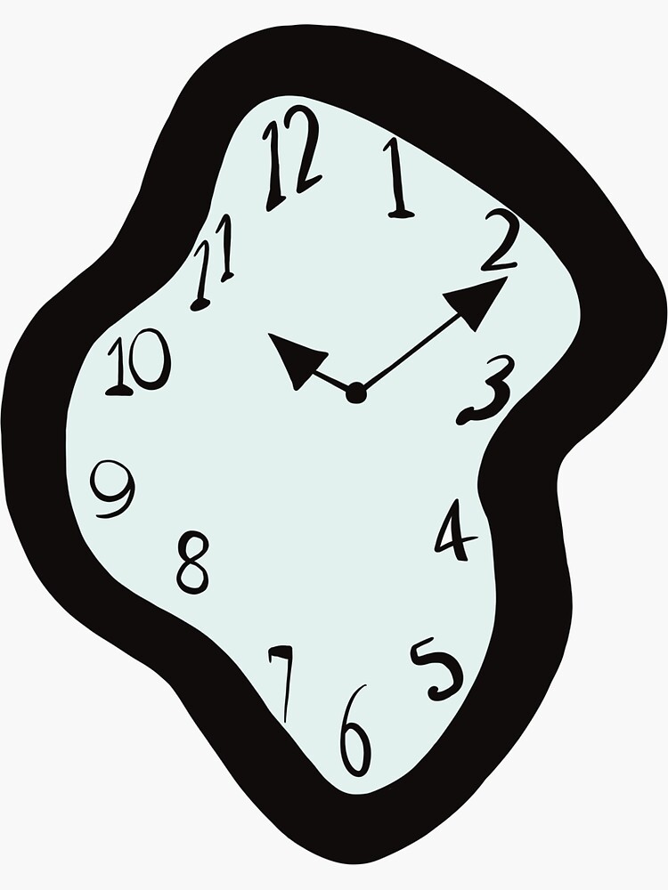 Dibujo De Reloj Derretido Reloj Derretido Inspirado En Dalí Arte
