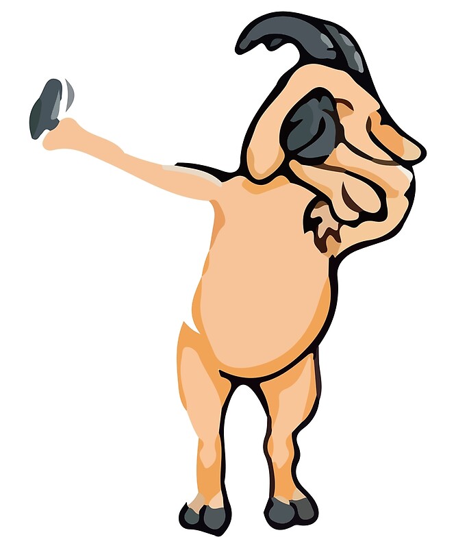 "Dabbing Goat Dancing Goat Cute Goat Art Print Funny Goat Lover Gift ...