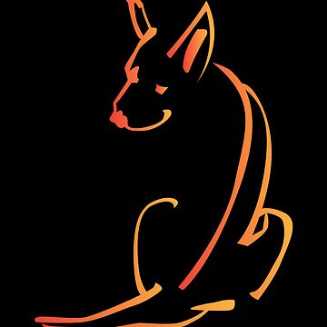 "Dingo logo graphic " Classic T-Shirt for Sale by BigDesertDingo ...