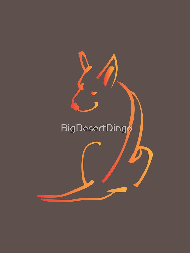 "Dingo logo graphic " Classic T-Shirt for Sale by BigDesertDingo ...
