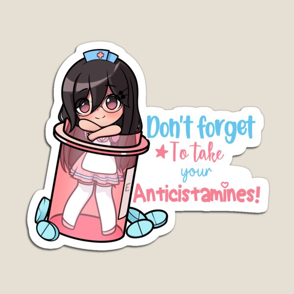 "Nurse Chibi Lynn - Pills (With text)" Magnet by SamLizzy71 | Redbubble