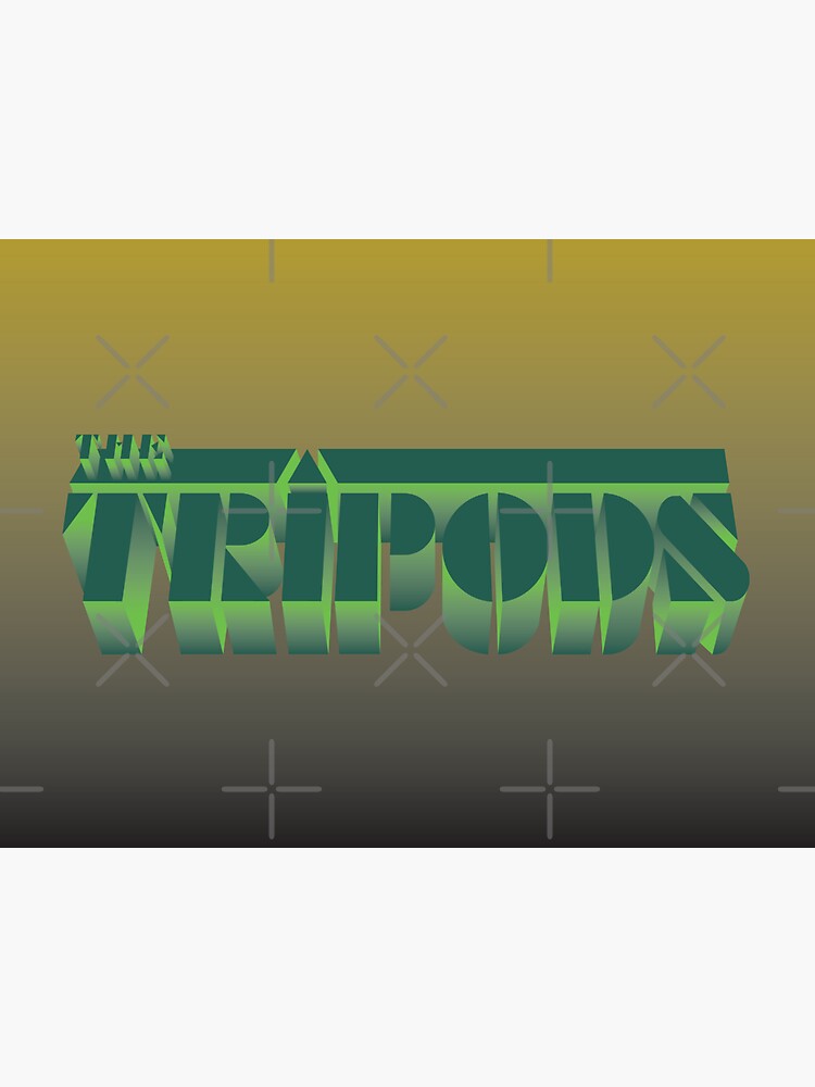 "The Tripods" Sticker for Sale by ChrisOrton | Redbubble