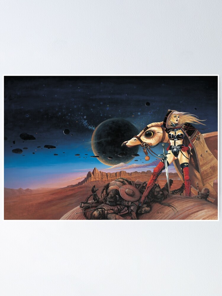 "Taarna-Heavy Metal Chris Achilleos" Poster for Sale by House of ...