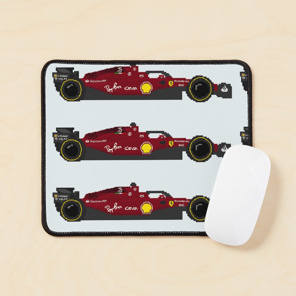 "Pixel F1 Ferrari car CL16" Sticker by Paorez | Redbubble