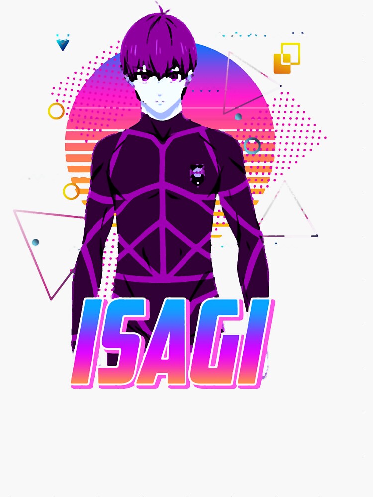 "ISAGI - Blue Lock" Sticker for Sale by phelimuaxmaximi | Redbubble