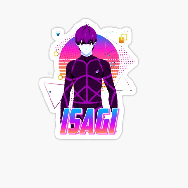 "ISAGI - Blue Lock" Sticker for Sale by phelimuaxmaximi | Redbubble
