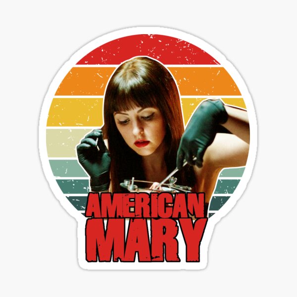 "American Mary" Sticker for Sale by Calalavende | Redbubble