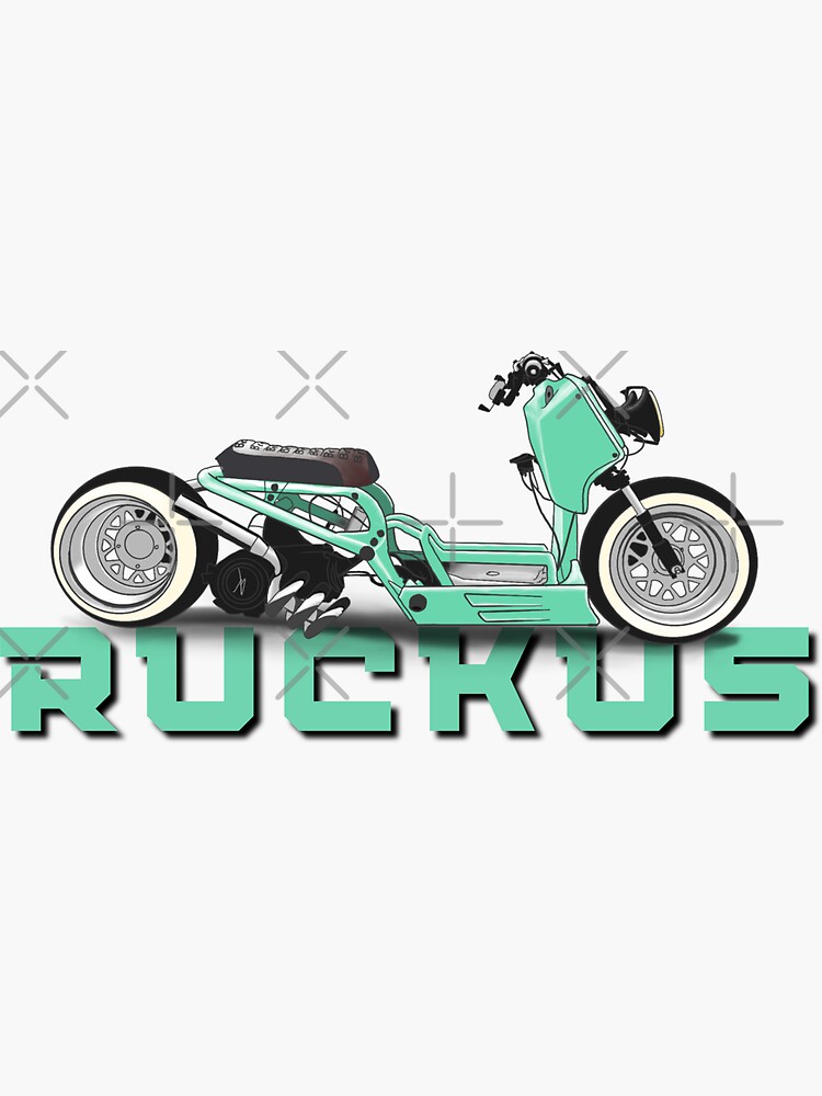 "HONDA RUCKUS" Sticker for Sale by MA73 | Redbubble