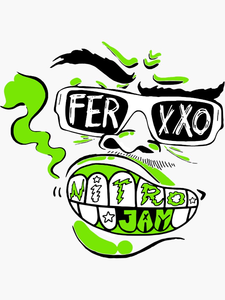 "FERXXO LOGO" Sticker for Sale by CarterAdamsSr | Redbubble