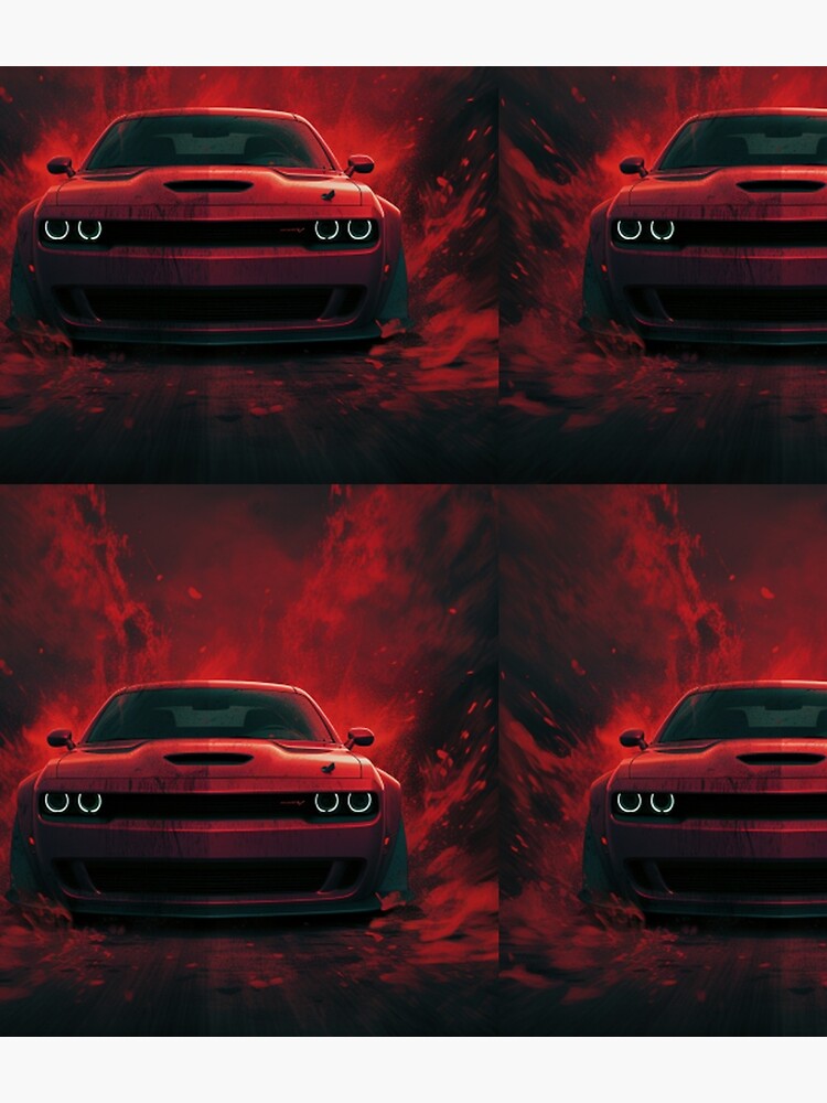 Red Hellcat on Front and exhaust Backpack sold by Palpatine Tomato ...