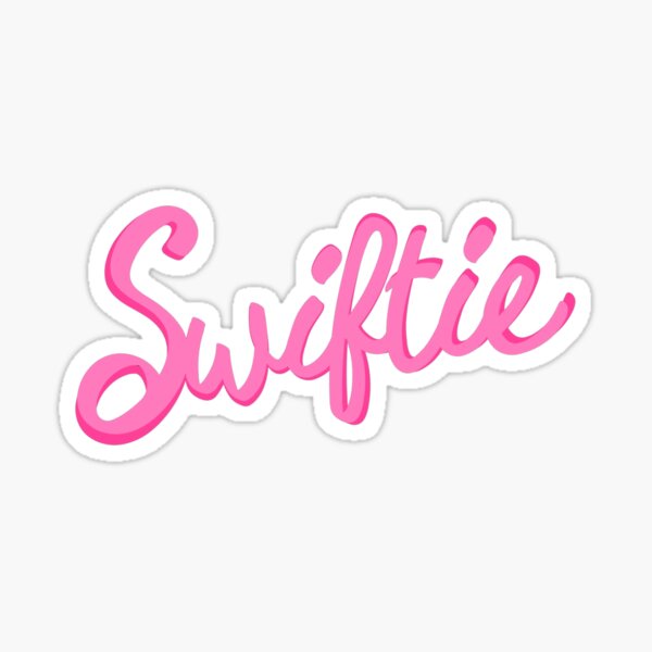 "swiftie logo" Sticker for Sale by cinthiayadira | Redbubble