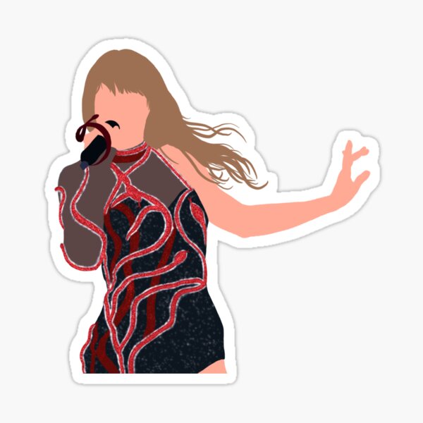 "reputation the eras tour arm to the right " Sticker for Sale by nerfie ...