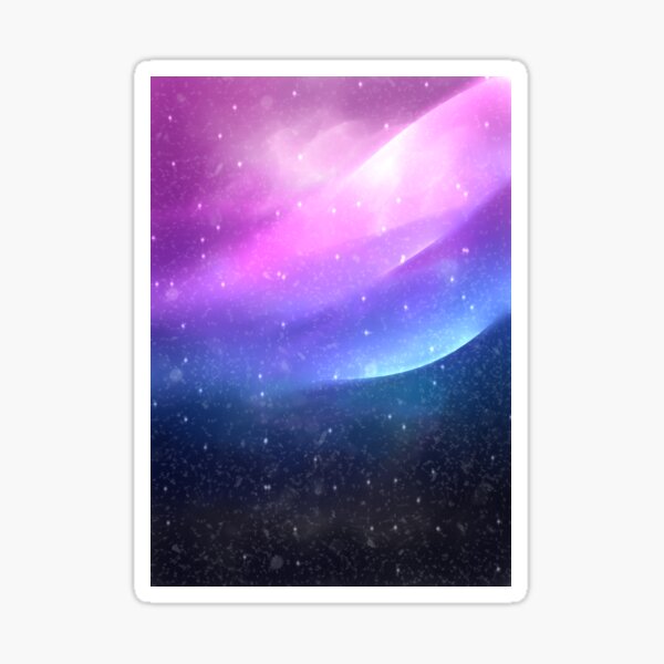 "Galaxy" Sticker for Sale by SenpaiHero | Redbubble
