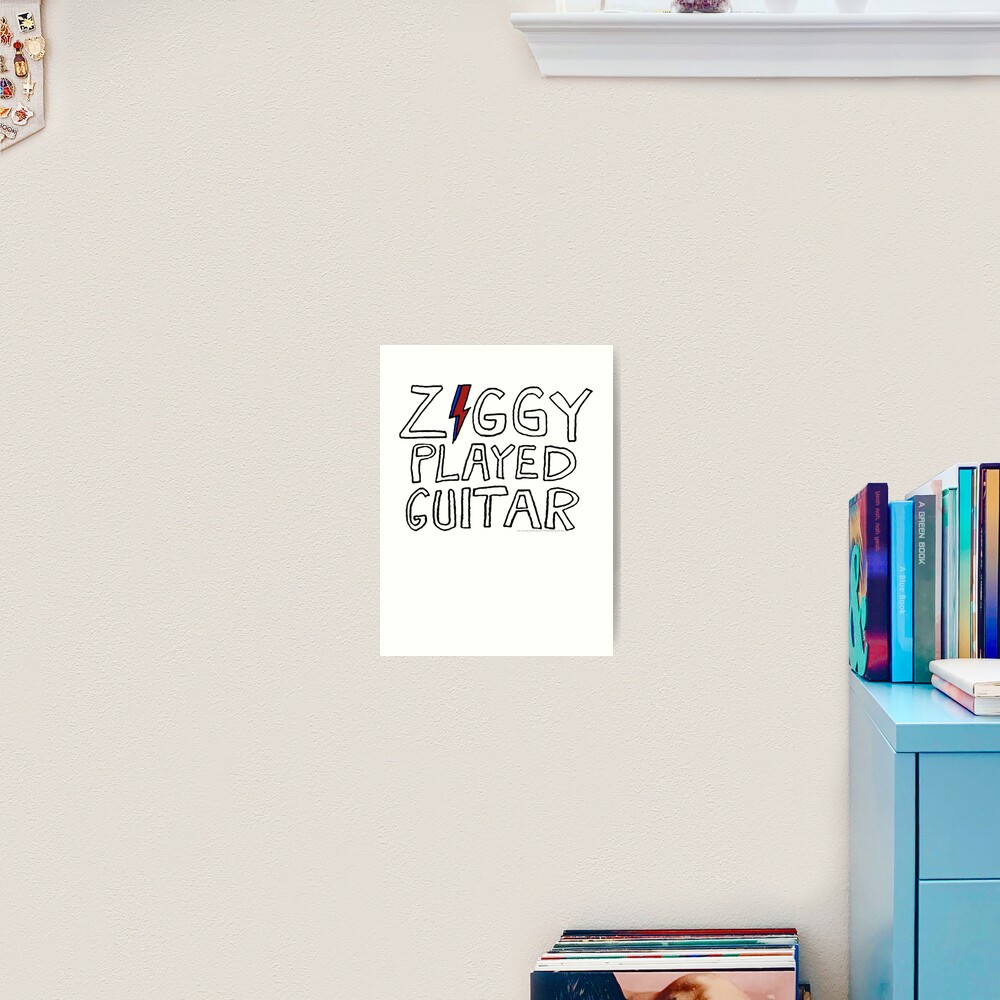 "David Bowie - Ziggy" Poster for Sale by ArminaMarquis | Redbubble