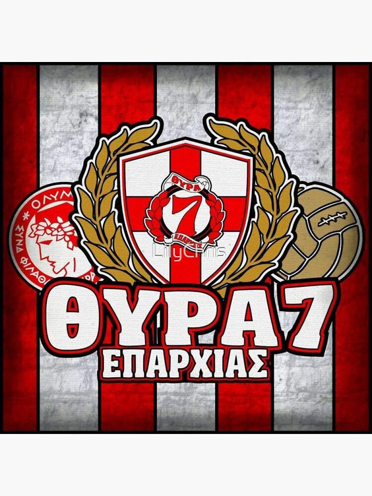 "Olympiacos Gate 7" Sticker for Sale by LilyChris | Redbubble