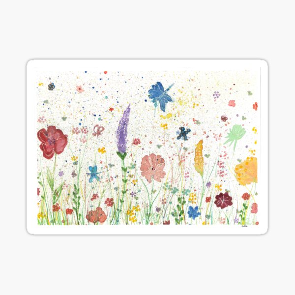 "Spring garden" Sticker for Sale by mandy-11 | Redbubble