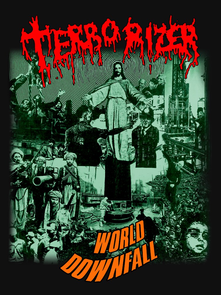 "World Downfall by Terrorizer Classic Old School Death Grind Metal ...