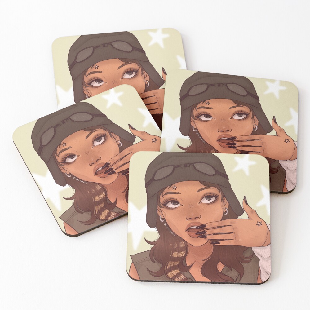 "Star Girl Gasp" Sticker for Sale by Leckydoodless | Redbubble