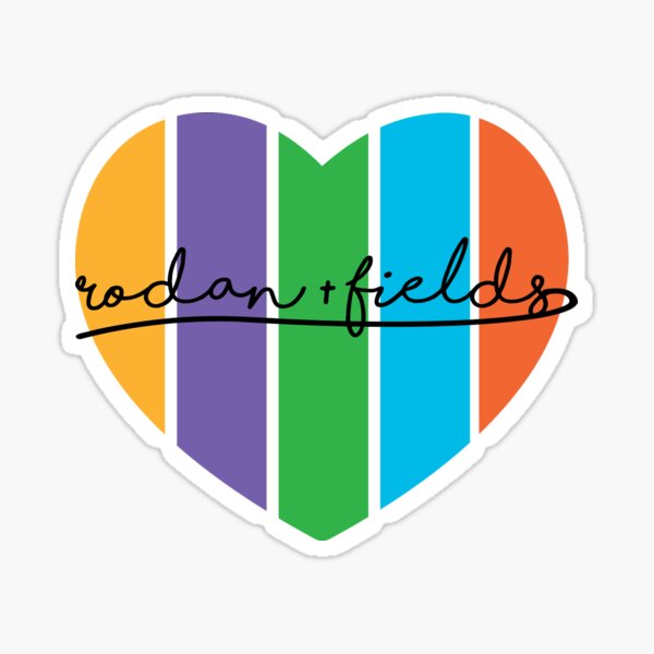 "heart rodan and fields" Sticker by PineLemon | Redbubble