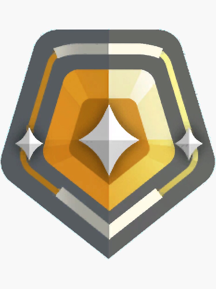 "Gold 3 Rank Active" Sticker for Sale by RebecaHolton | Redbubble