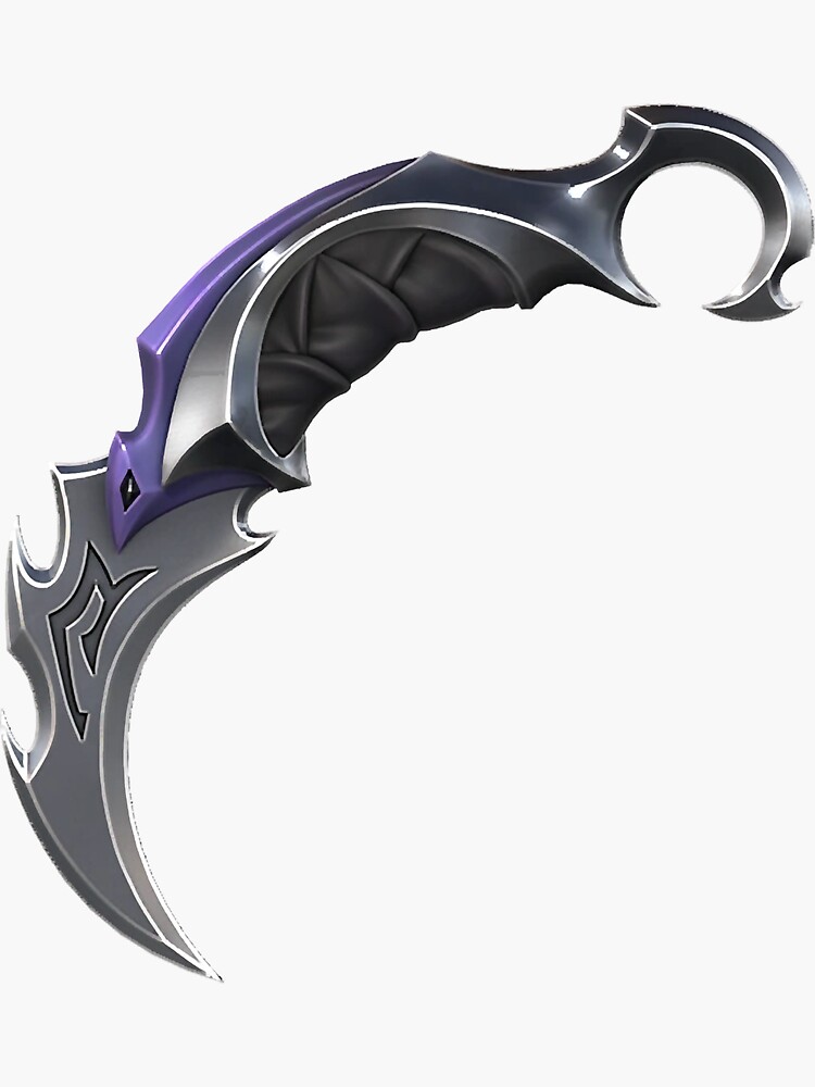 "Reaver Karambit Spray" Sticker for Sale by RebecaHolton | Redbubble