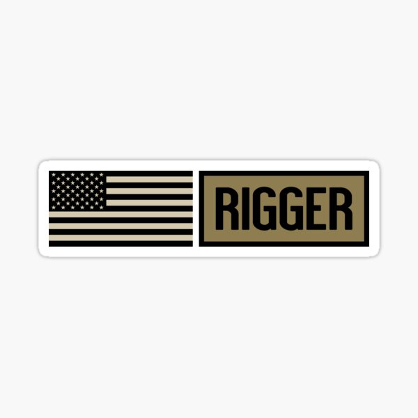 Rigger Stickers | Redbubble