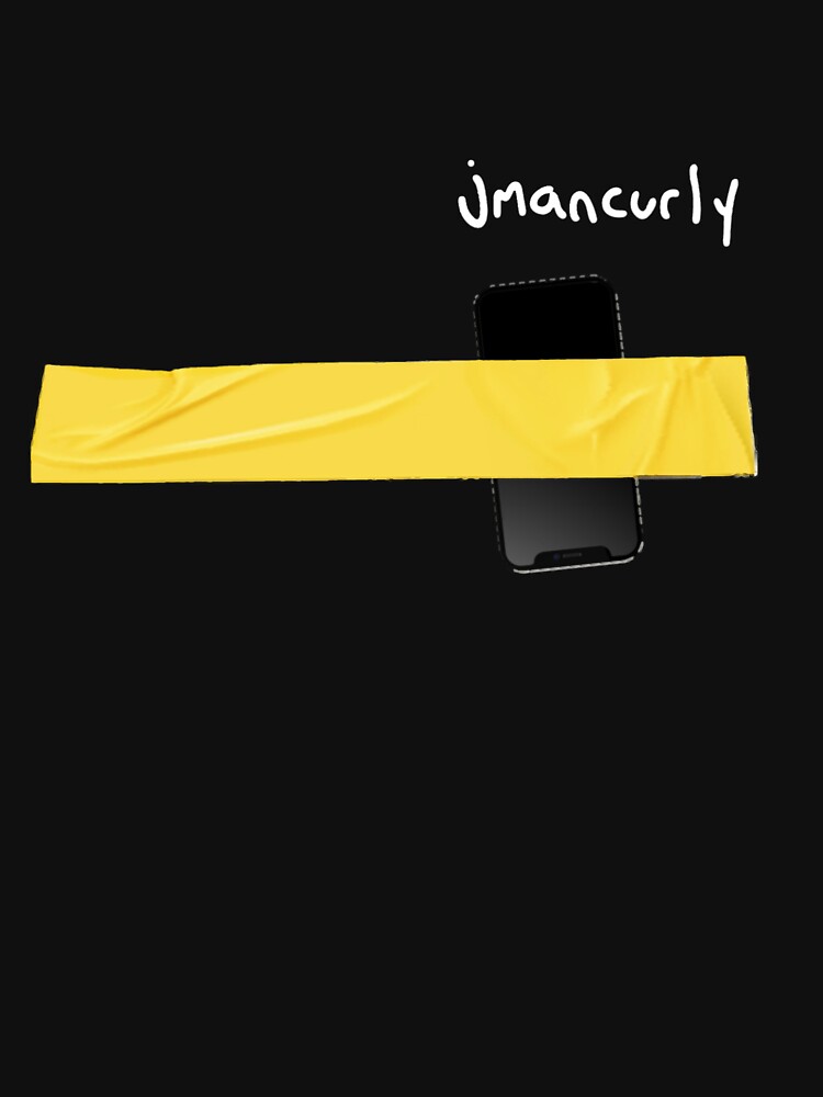 "Jmancurly Yellow Tap Phone Jmancurly Merch, Women" Essential T-Shirt ...