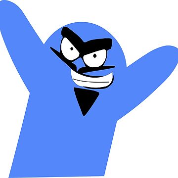 "Bloo" Sticker for Sale by shaylikipnis | Redbubble