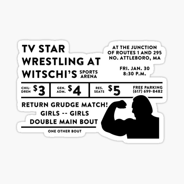 "Jack Witschi's Sports Arena Tribute" Sticker for Sale by fonsecastein ...