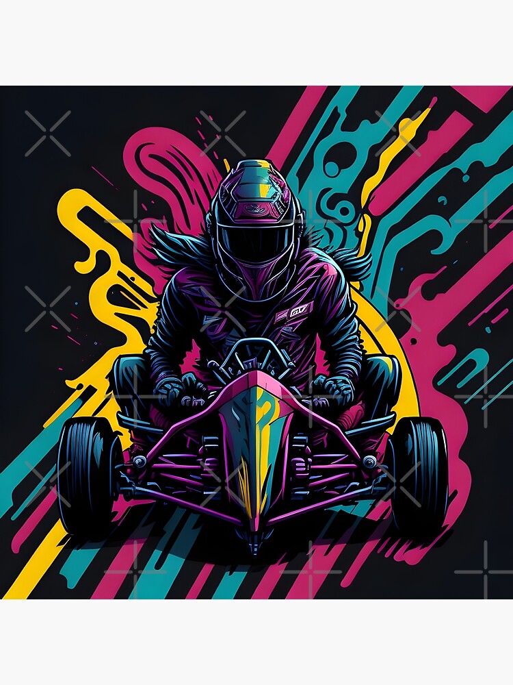 "Go Kart " Poster for Sale by imabbasanwar | Redbubble