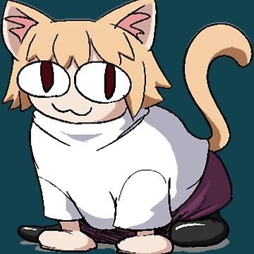 "cat neco arc " Sticker for Sale by GuthrieJerry0 | Redbubble