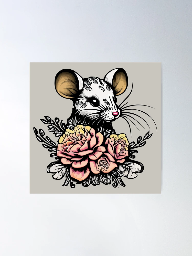Traditional mouse tattoo - Bronctattooaus.com