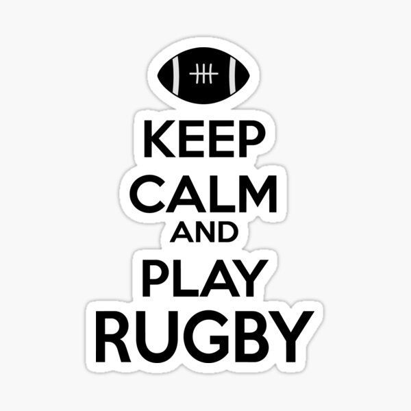 "rugby" Sticker for Sale by Vectorqueen | Redbubble