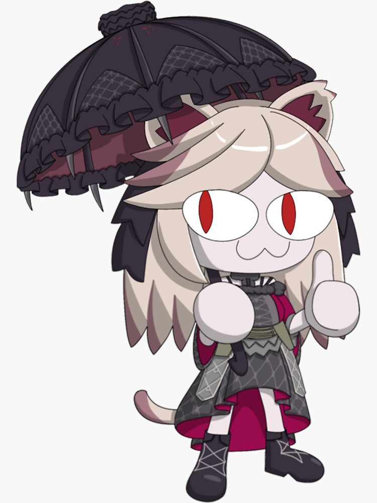 "neco arc " Sticker for Sale by ManJassiel | Redbubble