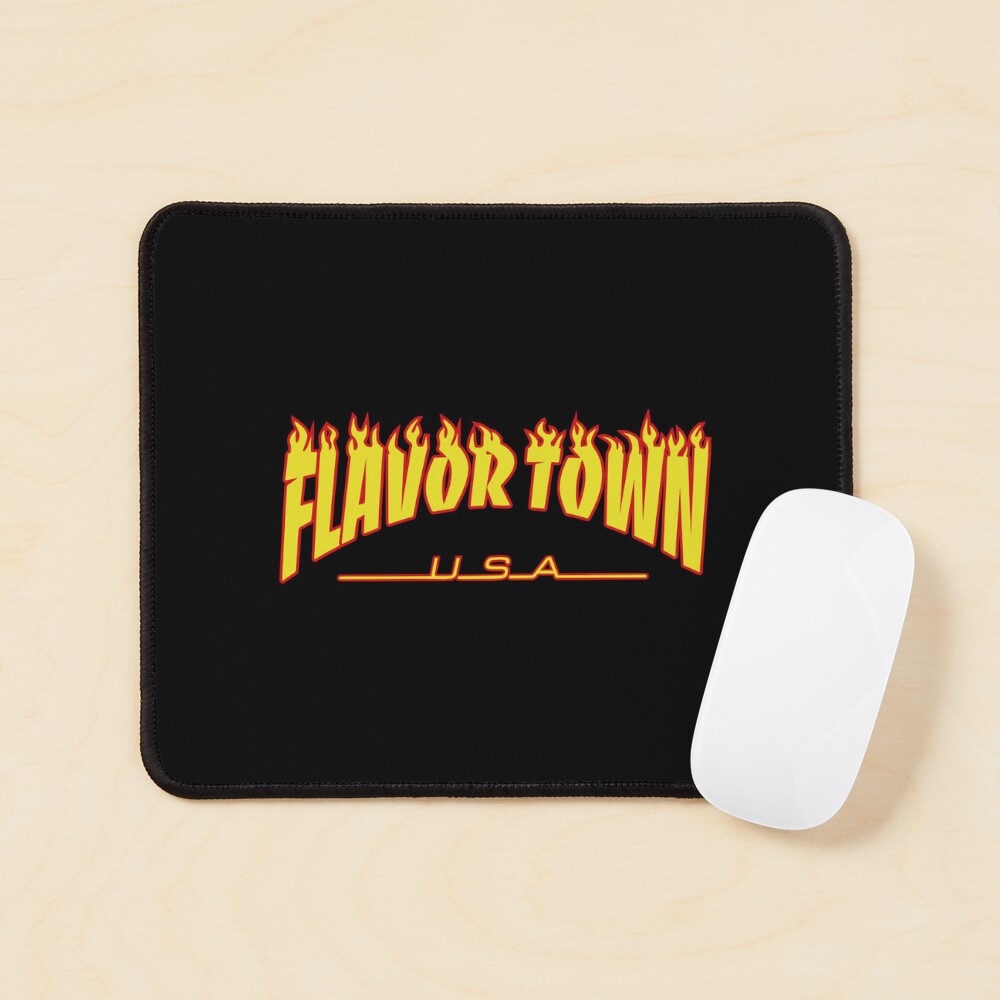 "FLAVORTOWN " Sticker for Sale by keatondavi-es | Redbubble