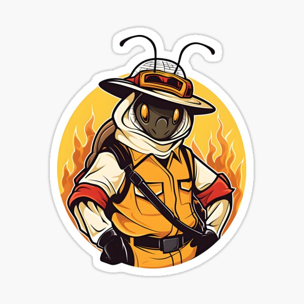 "Beekeeper Funny Character - Buzzworthy Beekeeping Design for Nature ...