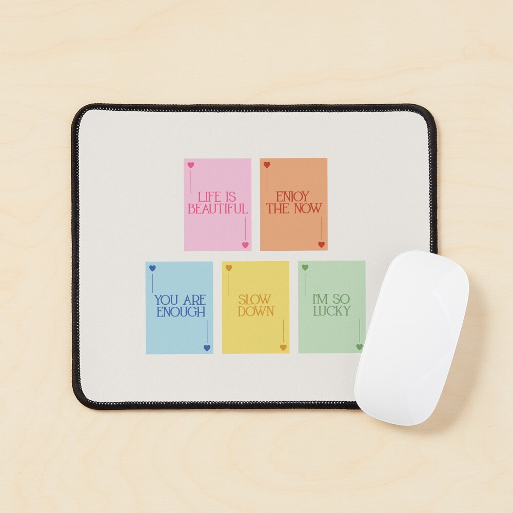 "Self Love Affirmations Card Deck Sticker Pack" Sticker for Sale by ...