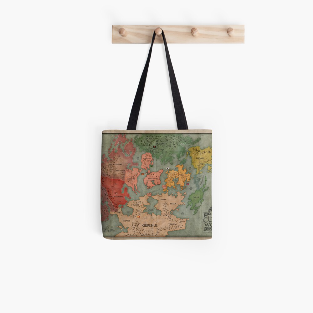 "First Law: The Circle of The World full map" Art Board Print for Sale ...