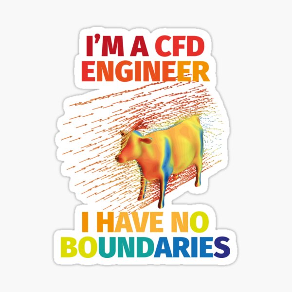"CFD cow - no boundaries " Sticker for Sale by spacekrapfen | Redbubble