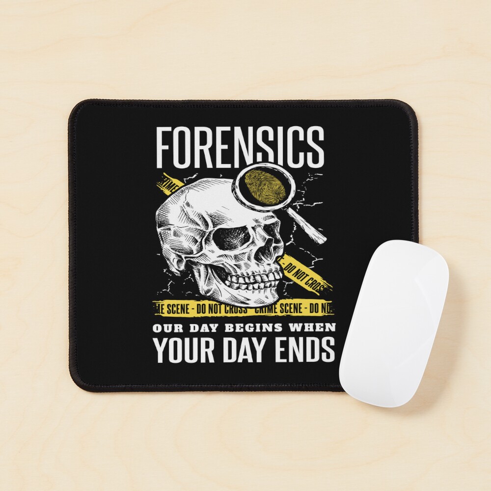 "Forensic Science Investigator Funny Crime Scene" Poster for Sale by ...