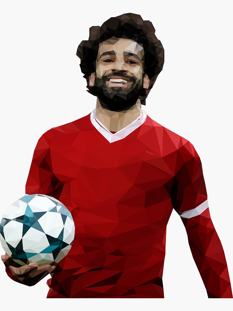 "Mo Salah - Liverpool LFC Design" Sticker for Sale by ConArtistLFC ...