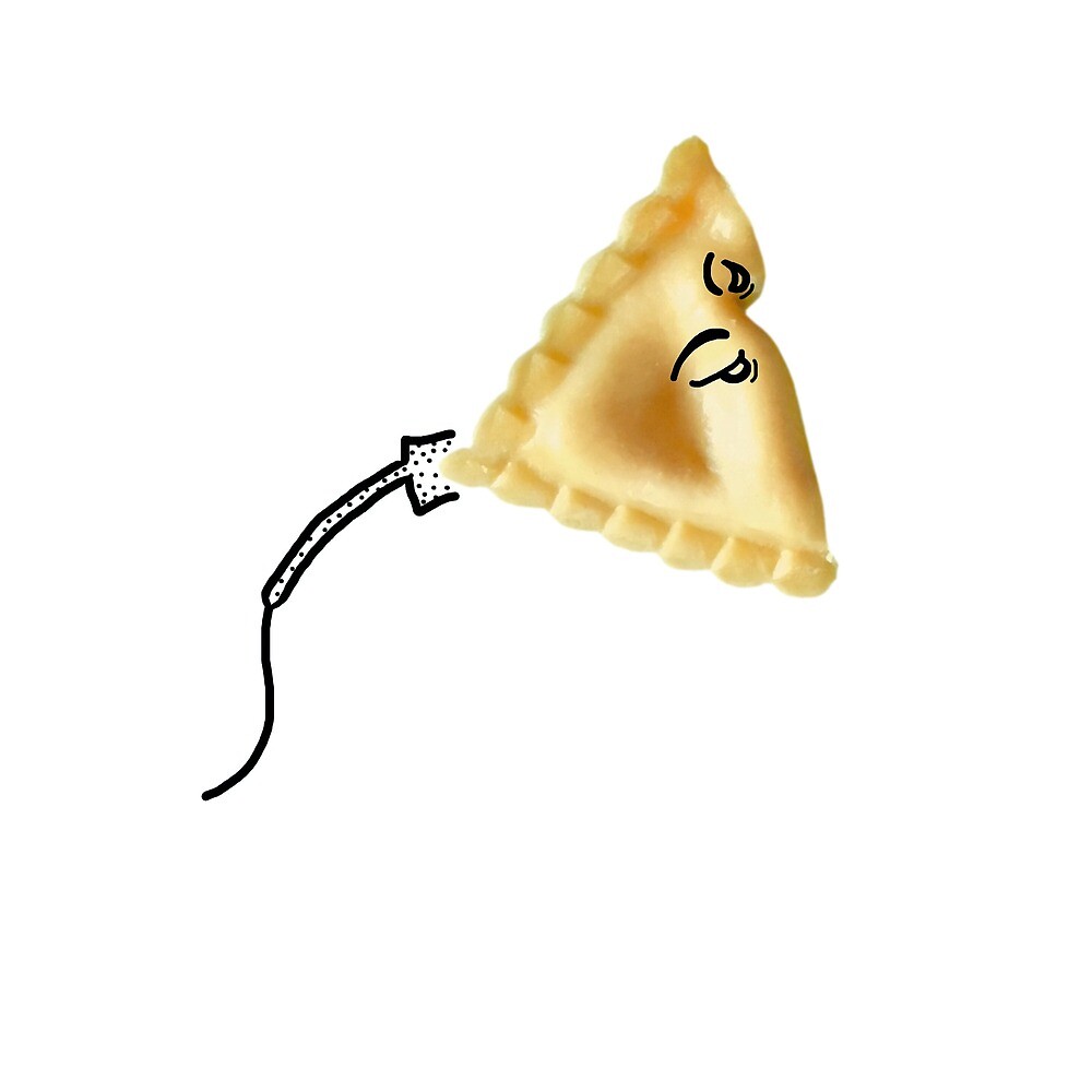 "Ravioli Stingray" by nicxcross | Redbubble